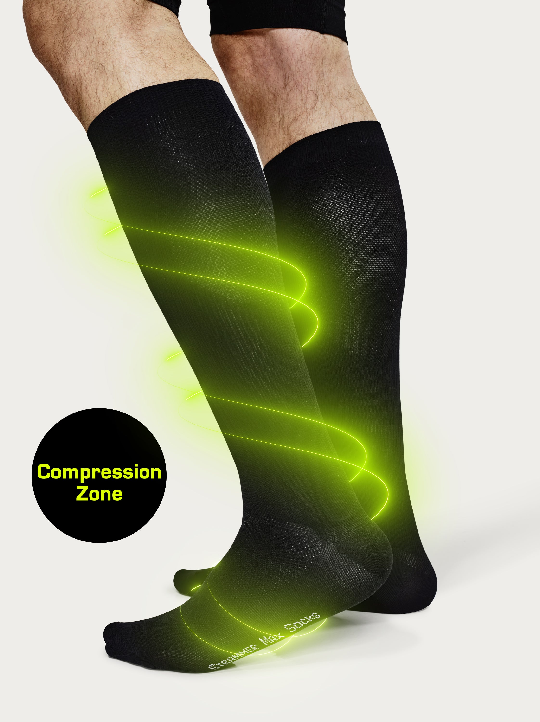 Compression Socks, High-Tech Funktionssocken mit Kompressionseffekt ...